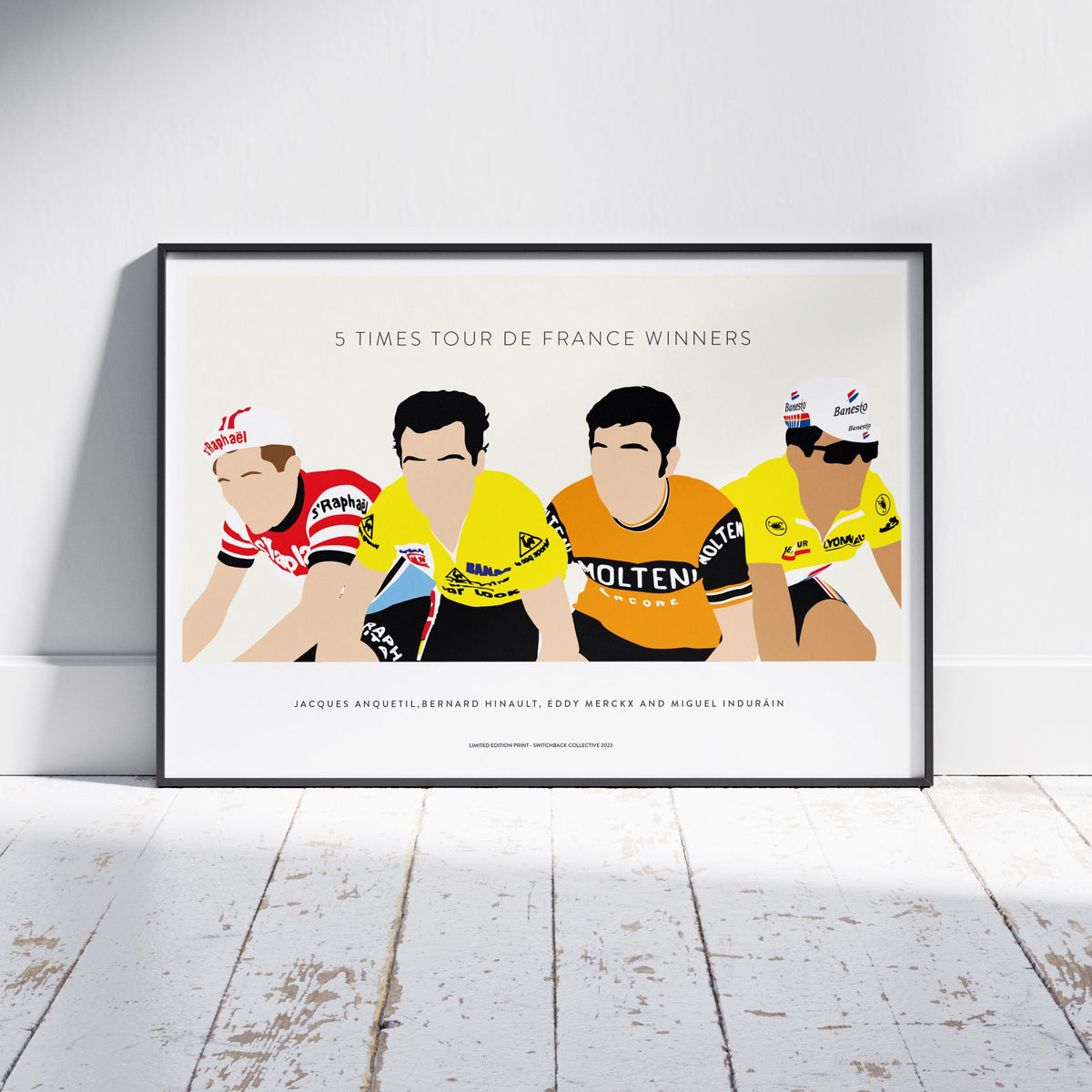 5 times Tour Winners - Limited Edition Print – Switchback Collective