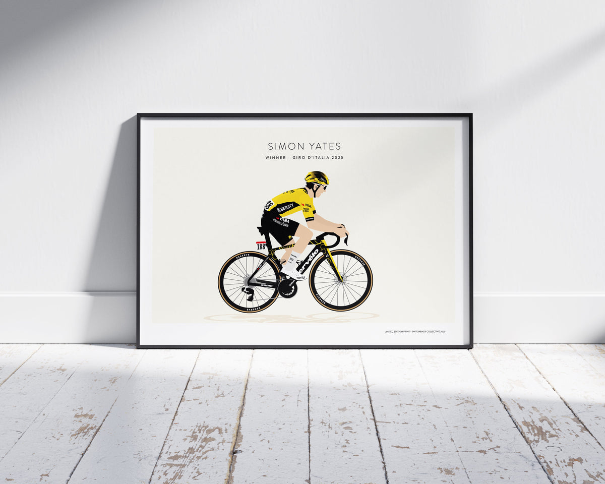 Simon Yates - Winner Giro d'Italia 2025 - Limited Edition Print ...