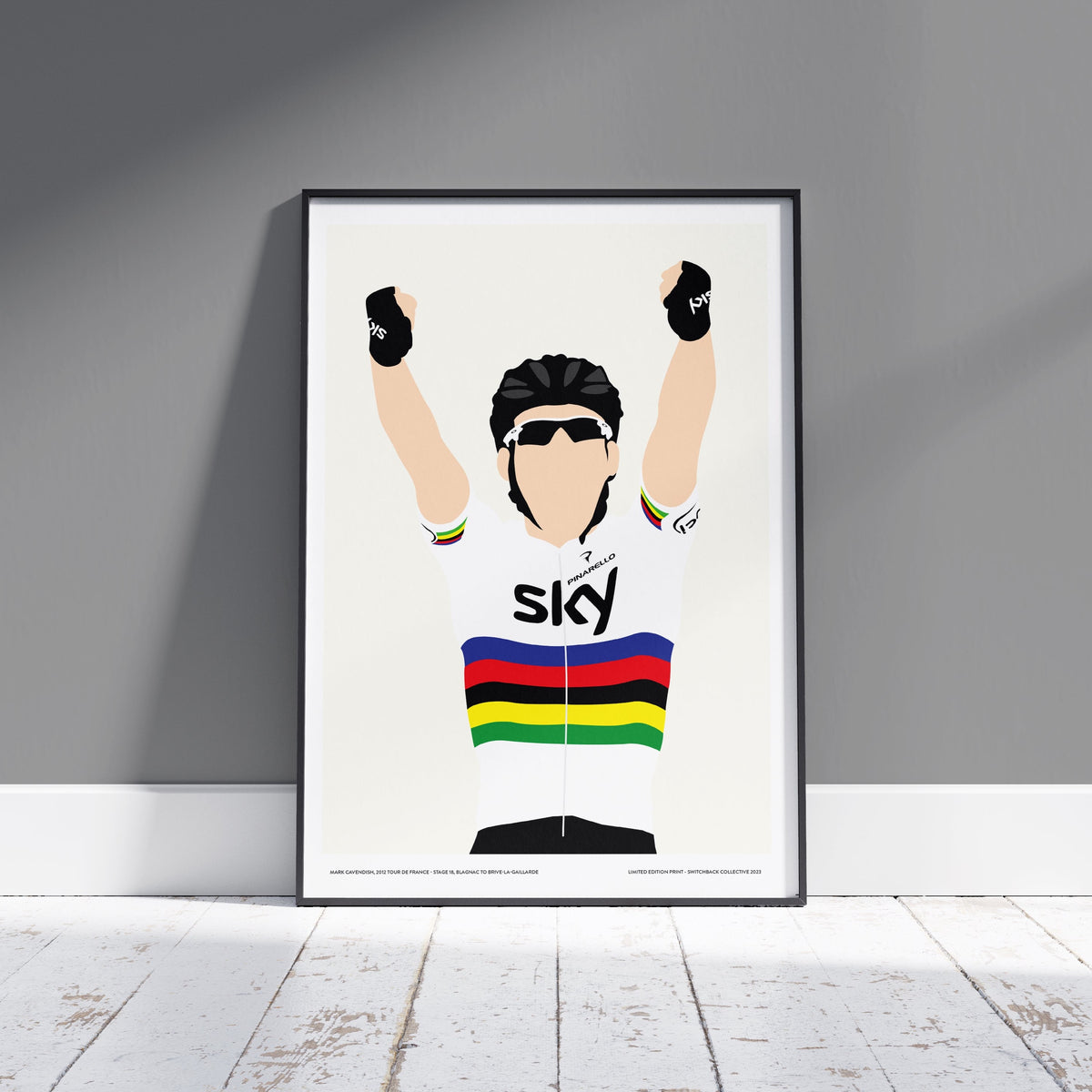Mark Cavendish, 2012 Tour de France - Limited Edition Print ...